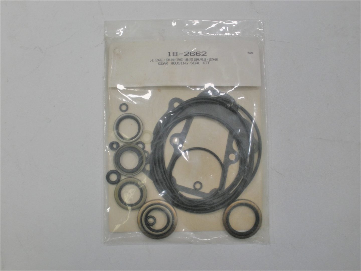 Sierra 18-2662 Gear Housing Seal Kit REPLACES JOHNSON EVINRUDE OMC 396 ...