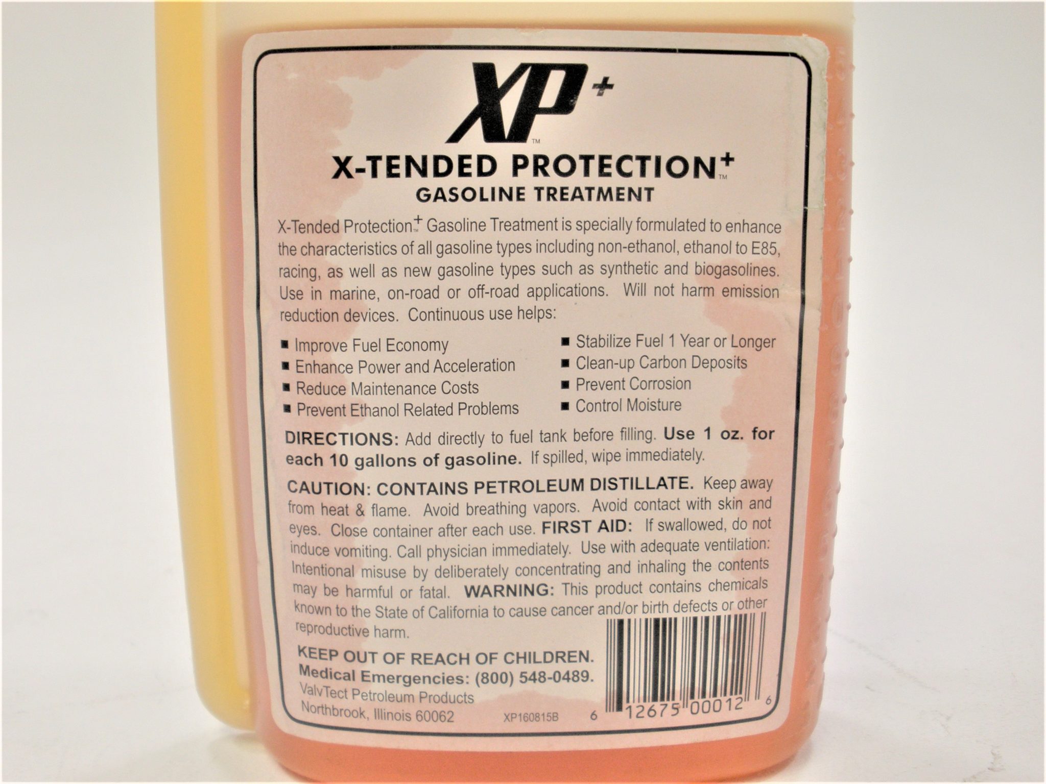 ValvTect XPGT16 X-tended Protection Marine Engine Gasoline Treatment ...