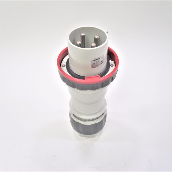 Hubbell HBL4100P7W Male 4-Pin Plug W 120' 200A/480V Marine Shore Power ...