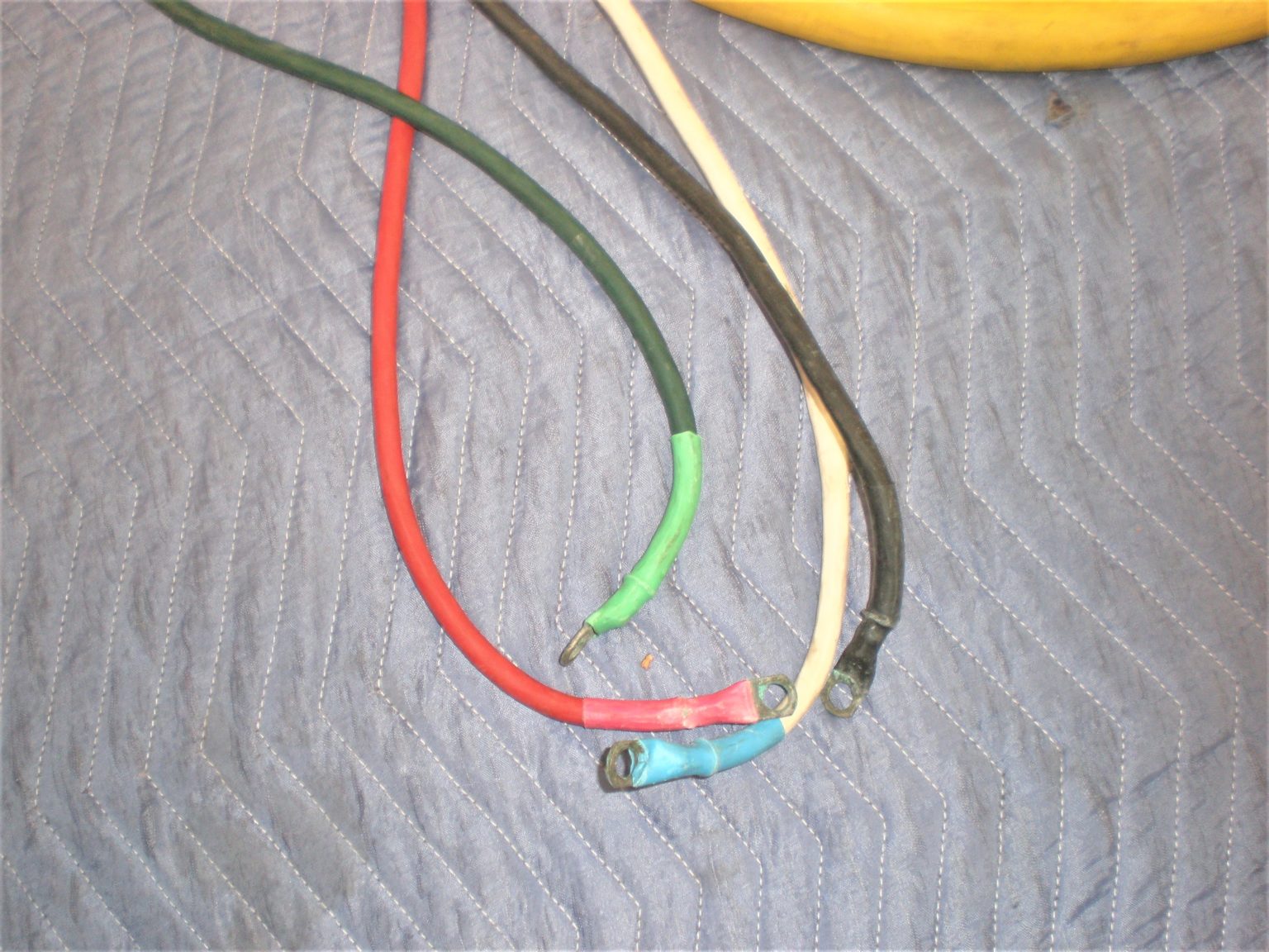 Hubbell HBL4100P7W Male 4-Pin Plug W 120' 200A/480V Marine Shore Power ...
