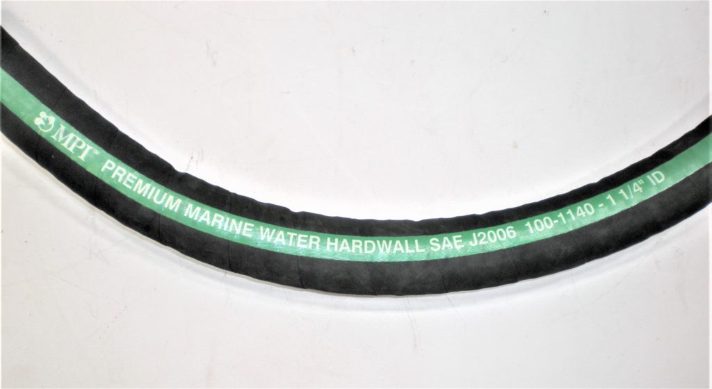 MPI 100-1140 SAEJ2006 Premium Marine Boat Water Hardwall Hose*1-1/4"x9 ...
