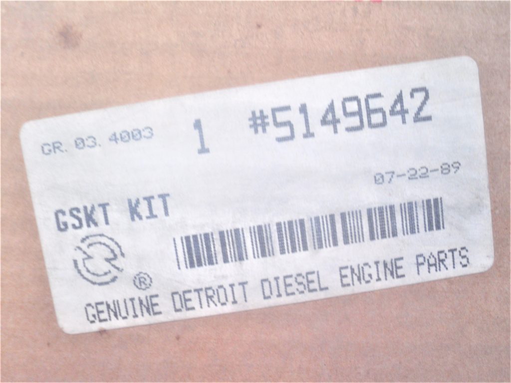 Detroit Diesel 5149642 Marine Blower Installation Kit *FOR 12V71 12V92 ...