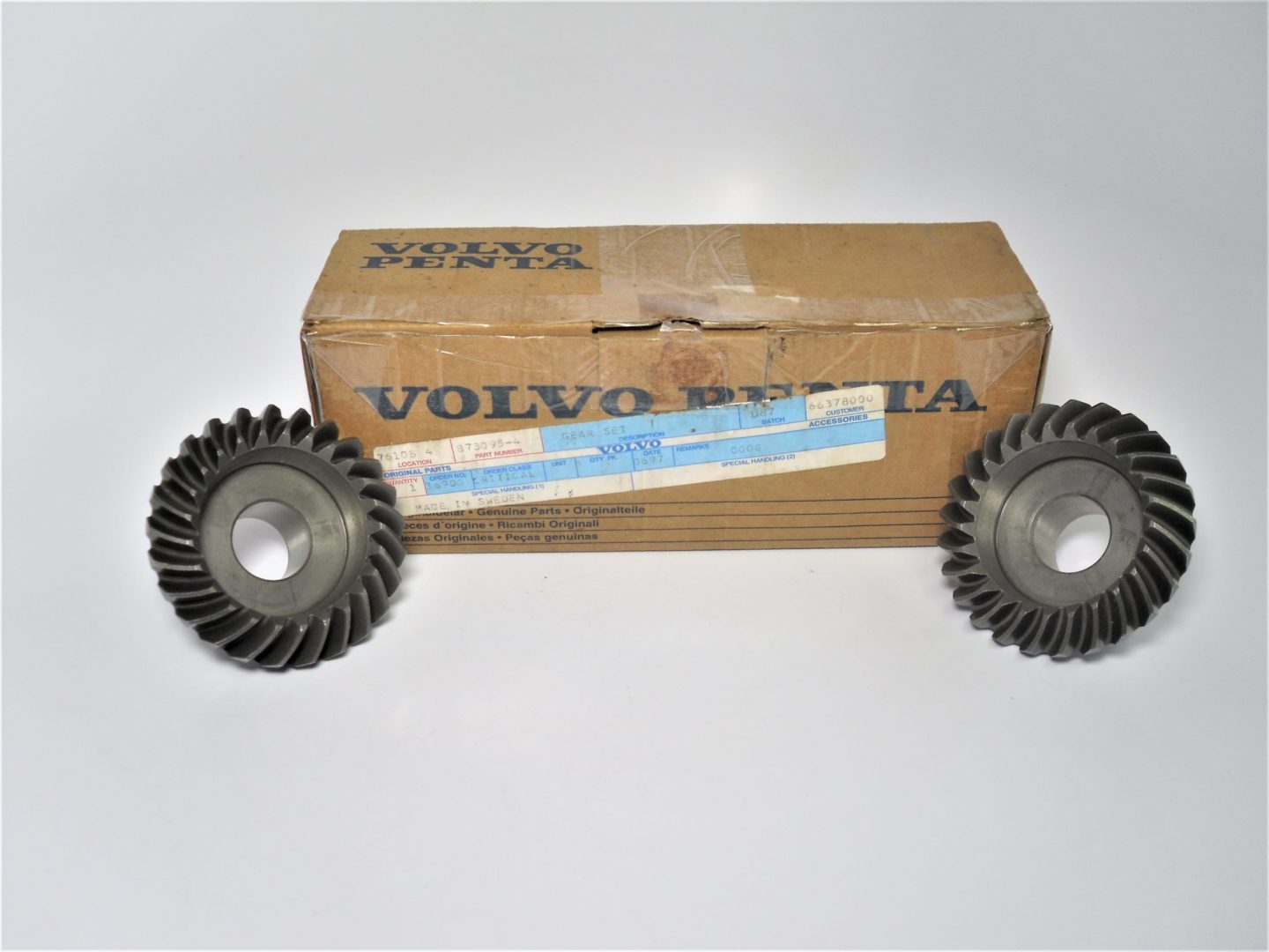 Volvo Penta 873095 Stern Drive Engine 3:1 Lower Unit Reverse Gear Set ...