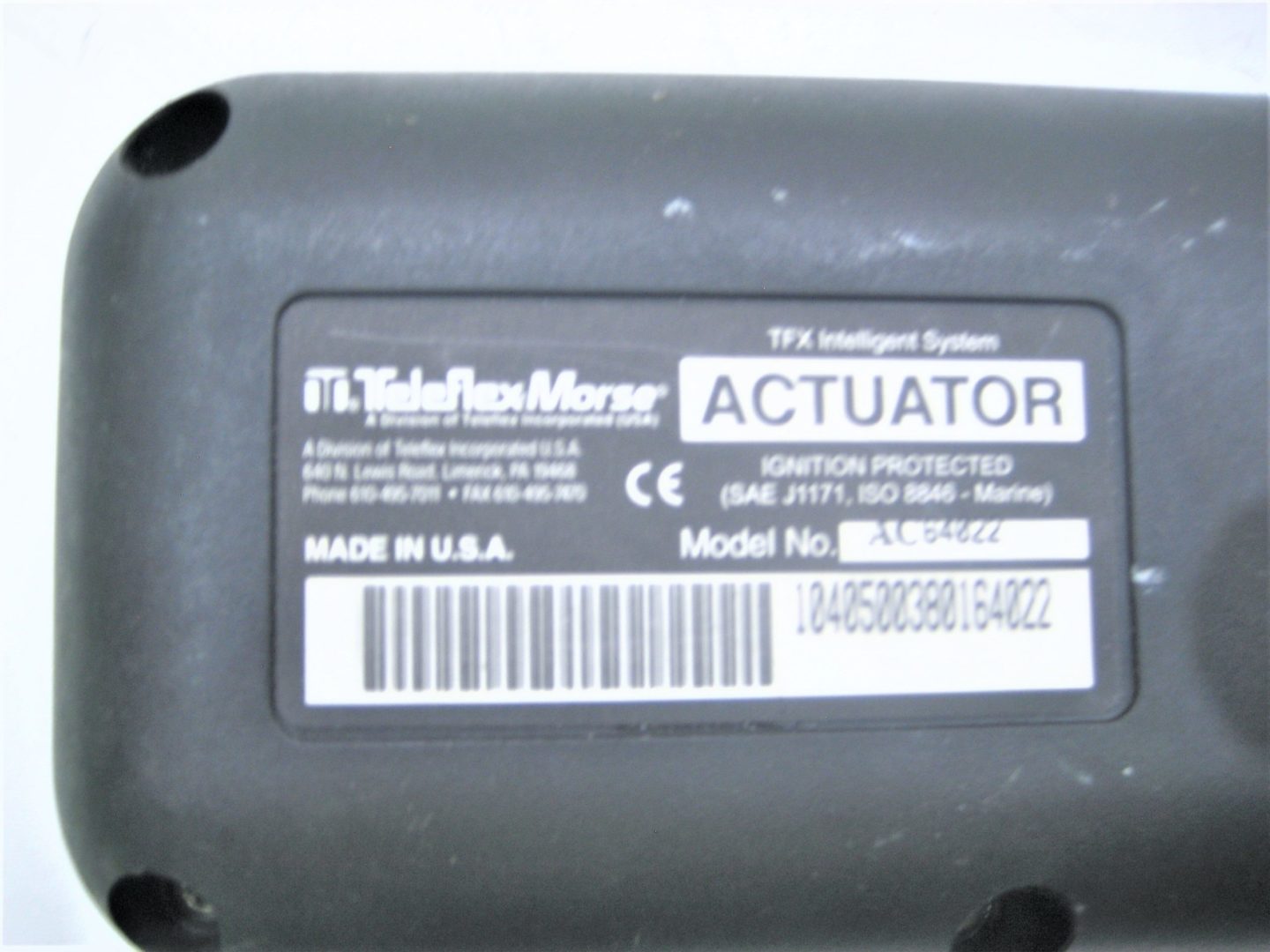 Teleflex Morse AC64022 Marine Outboard Motor Throttle Actuator Assembly ...