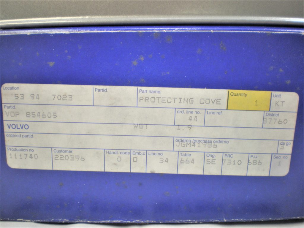 Volvo Penta 854605 Marine Boat Shift Mechanism Protective Cover ...