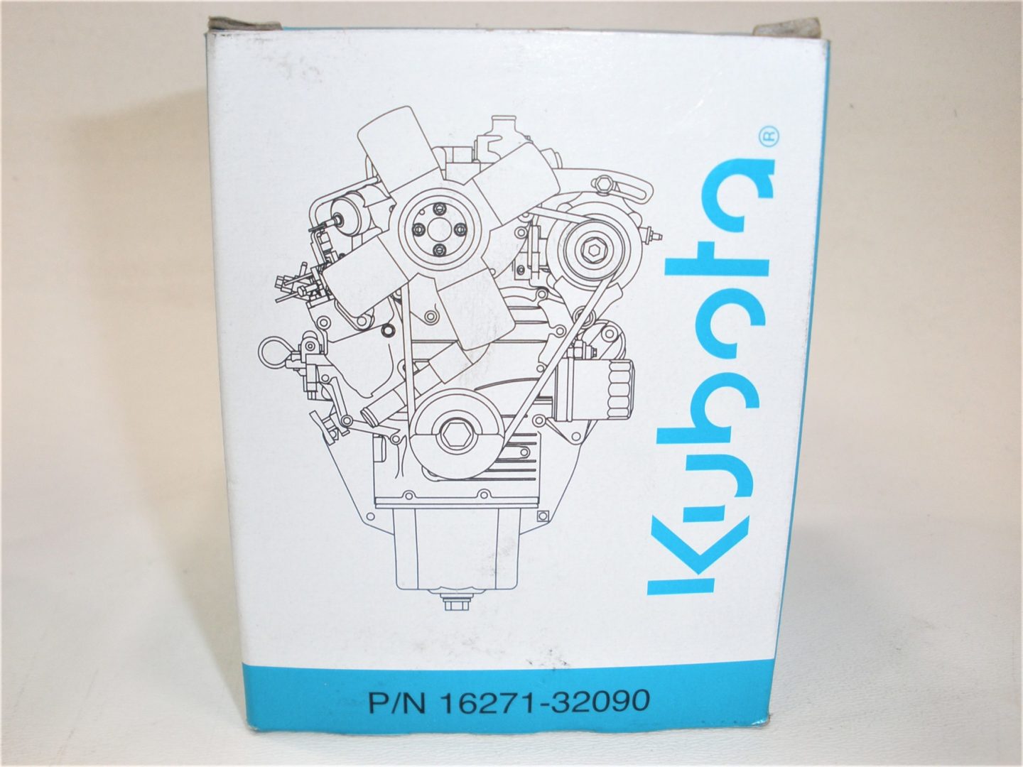Kubota 16271-32090 Diesel Engine Motor Replacement Spin-On Oil Filter ...