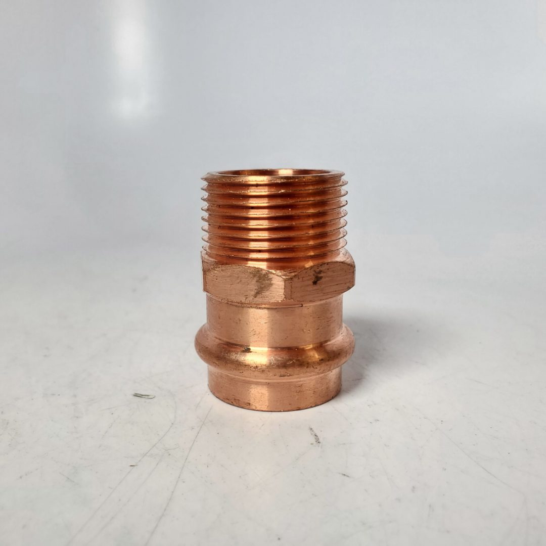 Nibco PC604 9031350PC - 1" Copper Press System x Male Thread Adapter ...