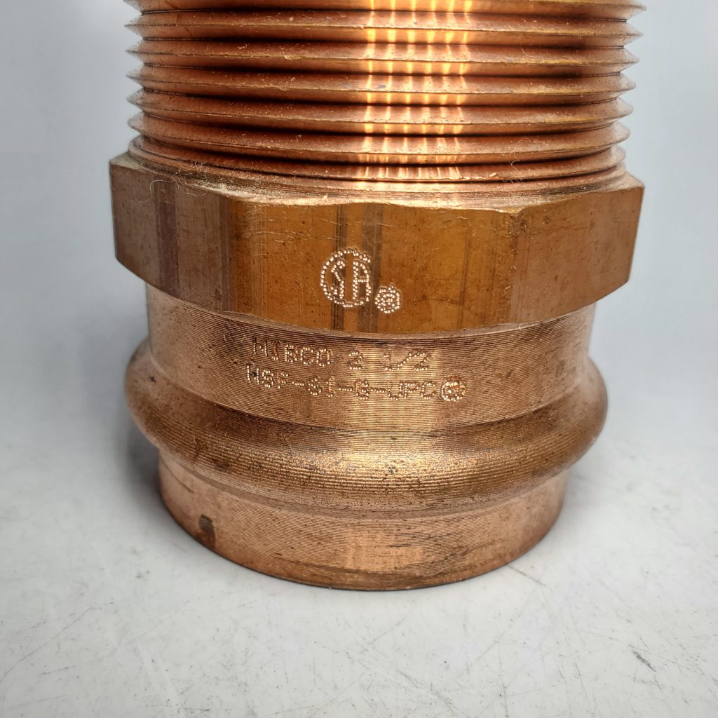 Nibco PC604 9032650PC - 2-1/2" Copper Press System x Male Thread ...