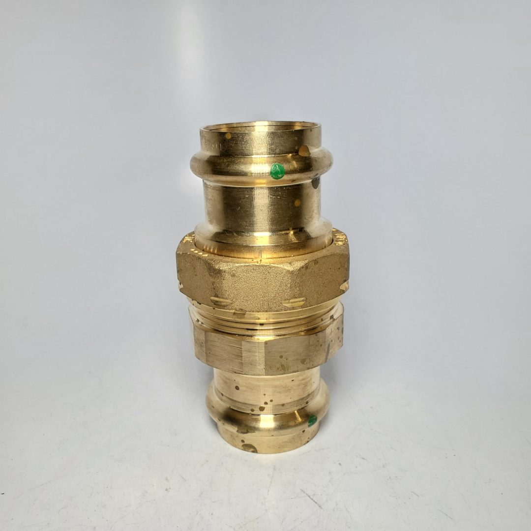 Viega ProPress 2960ZL - 1-1/2" x 2" x 1-1/2" Bronze Press Connection ...