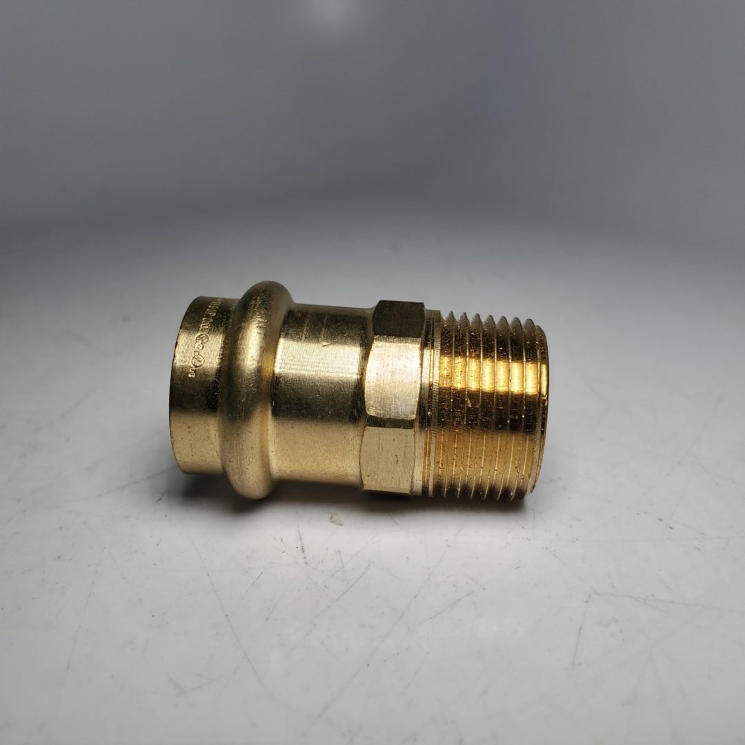 Viega ProPress 2911ZL 79230 - 3/4" x 3/4" Bronze Press x MPT Male ...