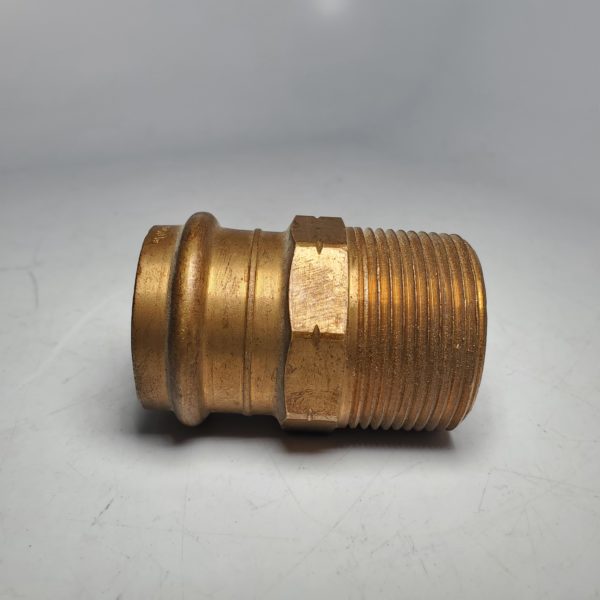Viega ProPress 2911ZL 79260 - 1-1/4" x 1-1/4" Bronze Press x MPT ...