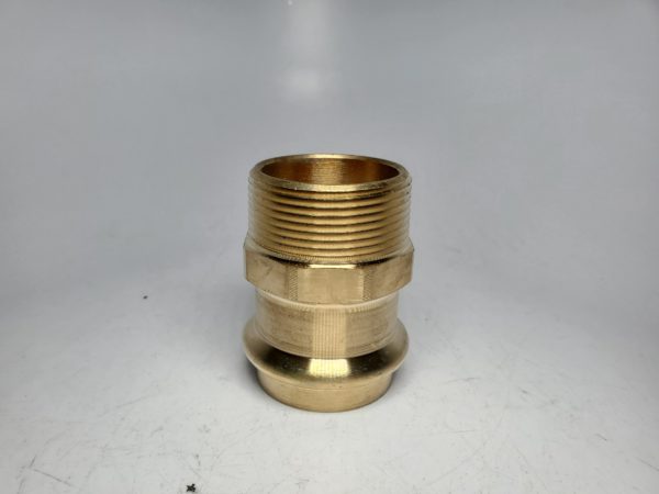 Viega ProPress 2911ZL 79275 - 1-1/2" Press x MPT Male Thread Bronze ...