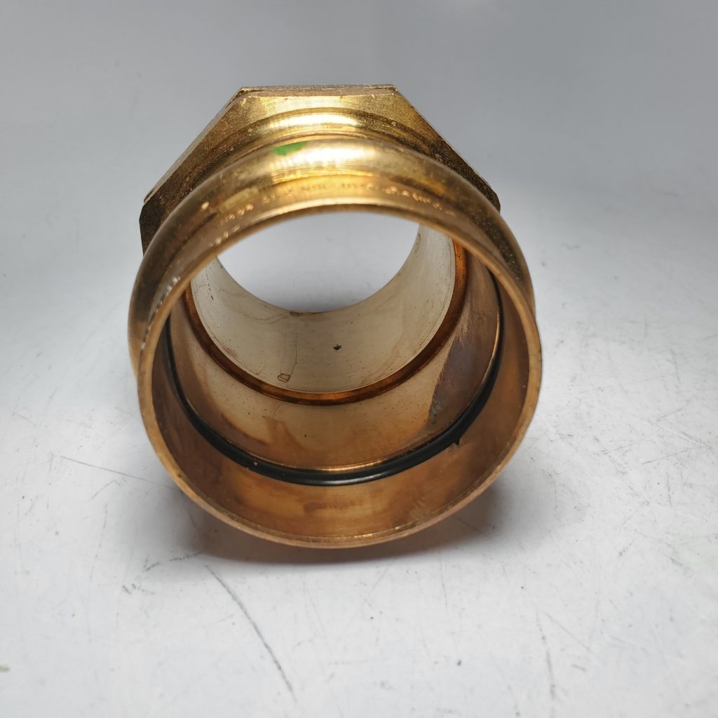 Viega ProPress 2911ZL 79290- 2" x 2" Bronze Press x NPT Male Thread ...