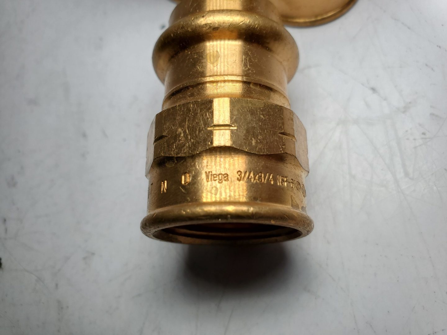 Viega ProPress 2912ZL 79315 - 3/4" x 3/4" P x FPT Thread Bronze Adapter ...