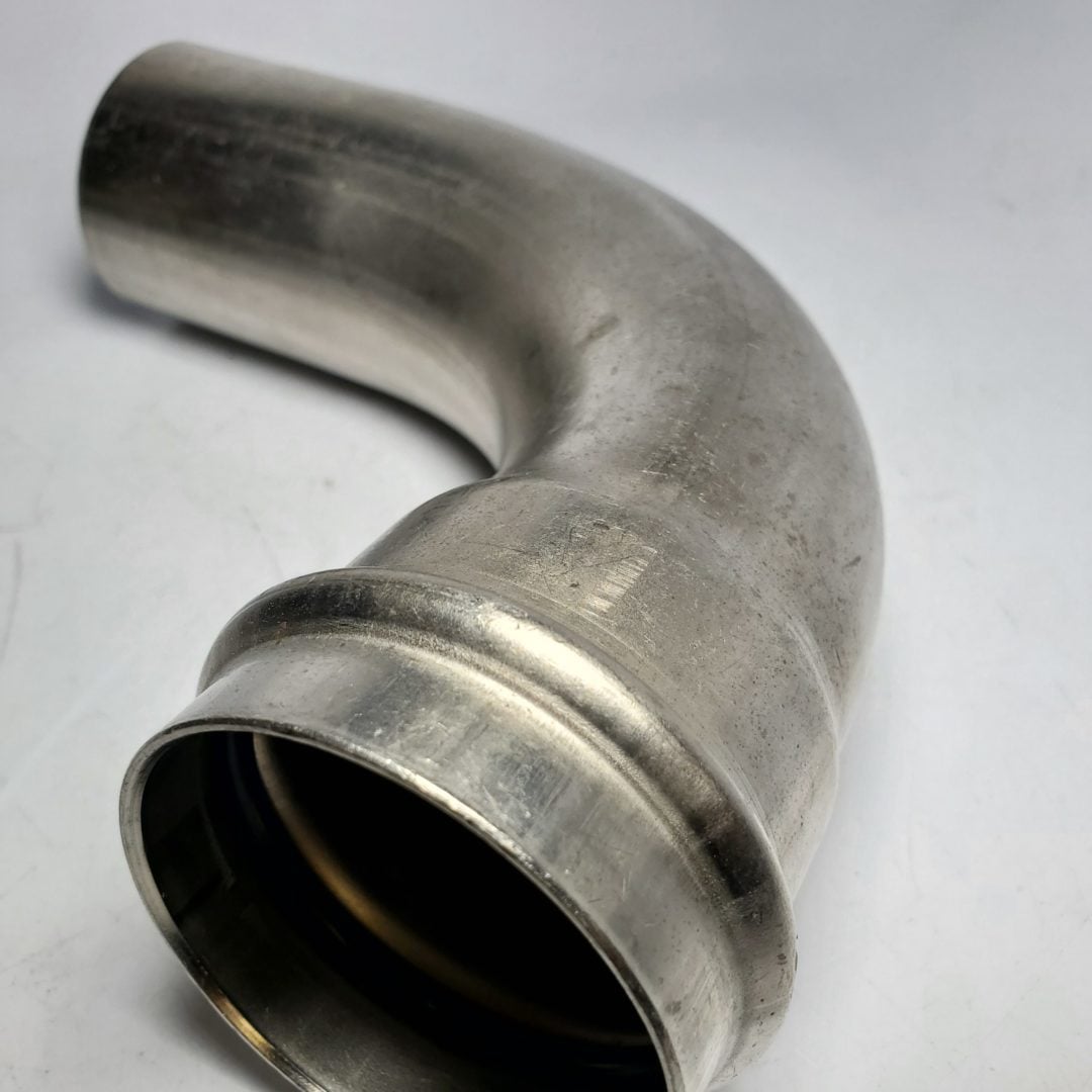 Viega ProPress 316 4016.1 80515 - 2" Stainless Steel 90° Street x Press ...