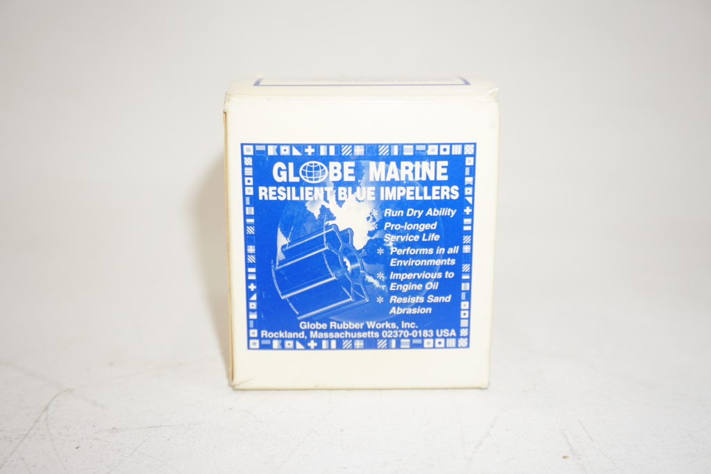 Globe Marine 318 Run-Dry Marine Engine Motor Water Pump Blue Impeller ...