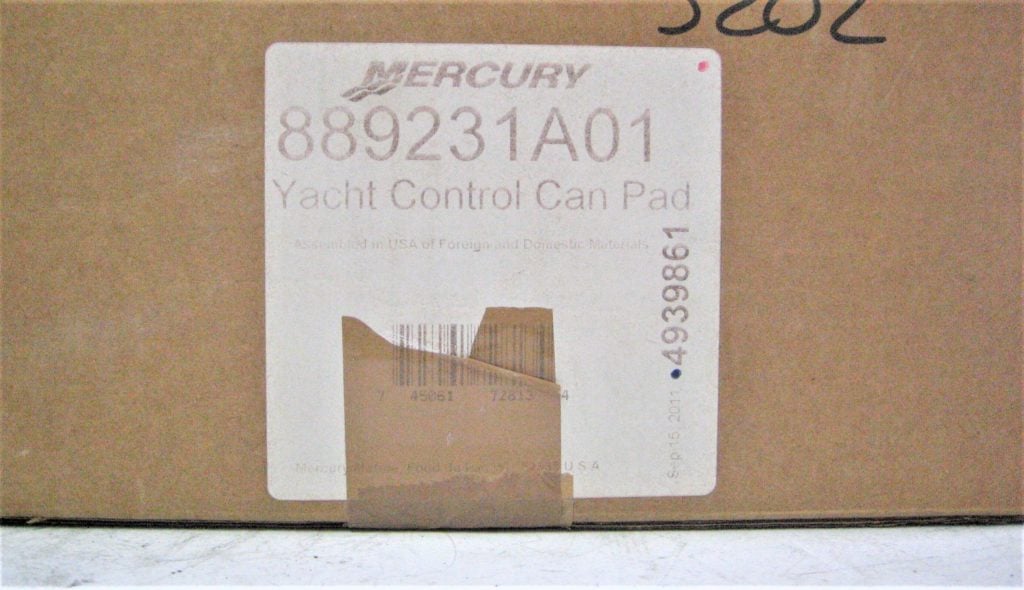 Mercury 889231A01 Mercruiser DTS Digital Dual Throttle Binnacle Shifter ...