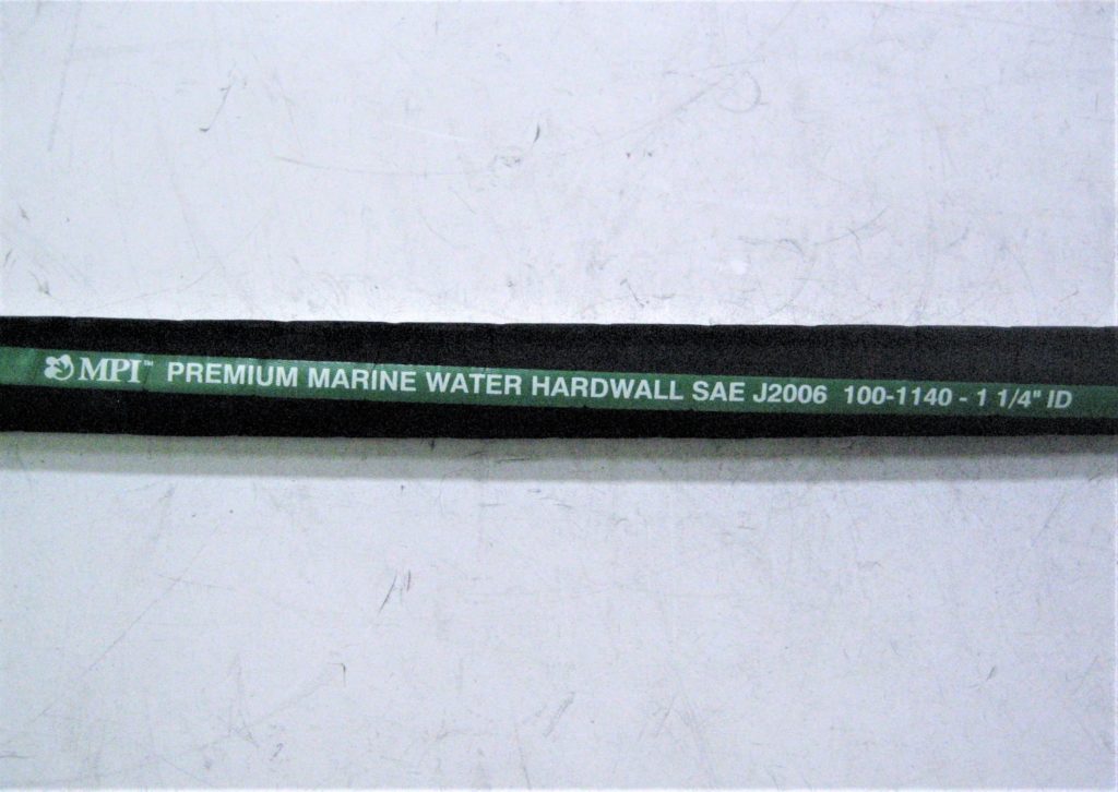 MPI 100-1140 SAEJ2006 Premium Hardwall Marine Water Pump Hose*1-1/4"x2 ...