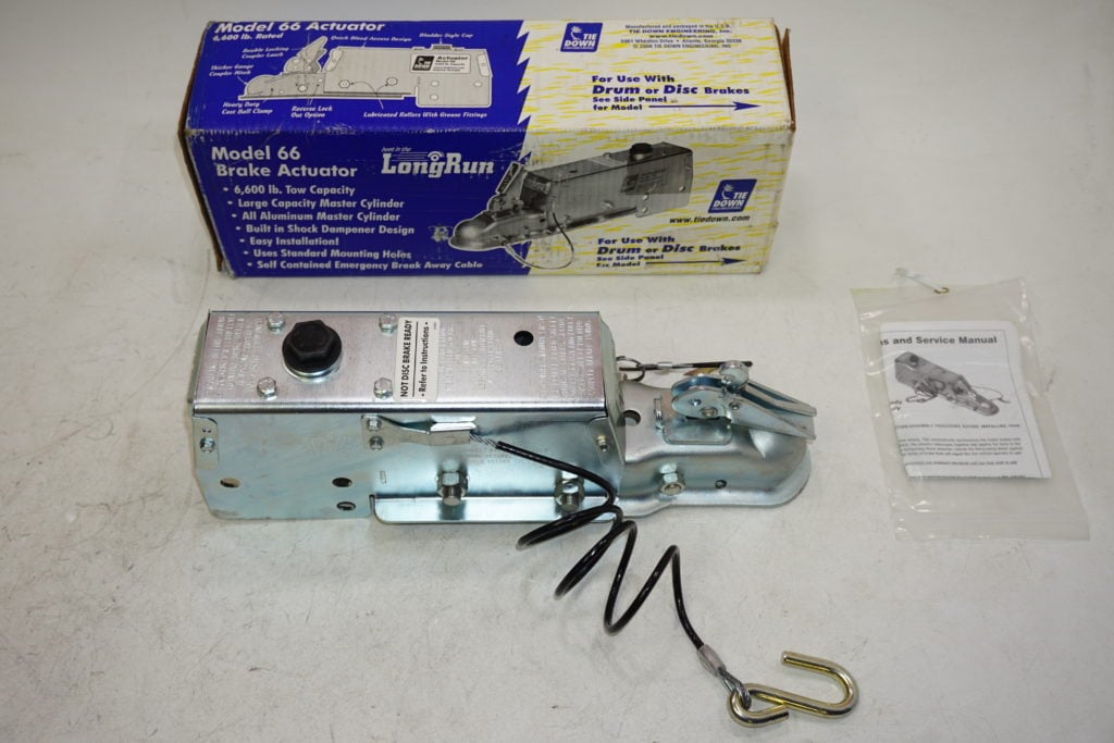 Tie Down 86167 Model 66 6600lb Capacity Marine Boat Trailer Drum Brake ...