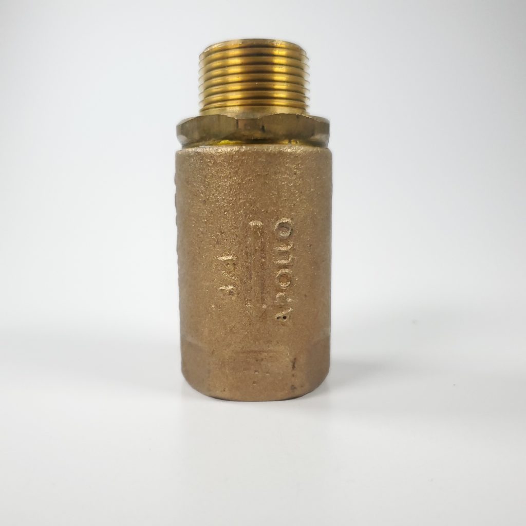 Apollo 61-204-01 - 3/4" Male x Female Bronze InLine Ball Cone Check ...