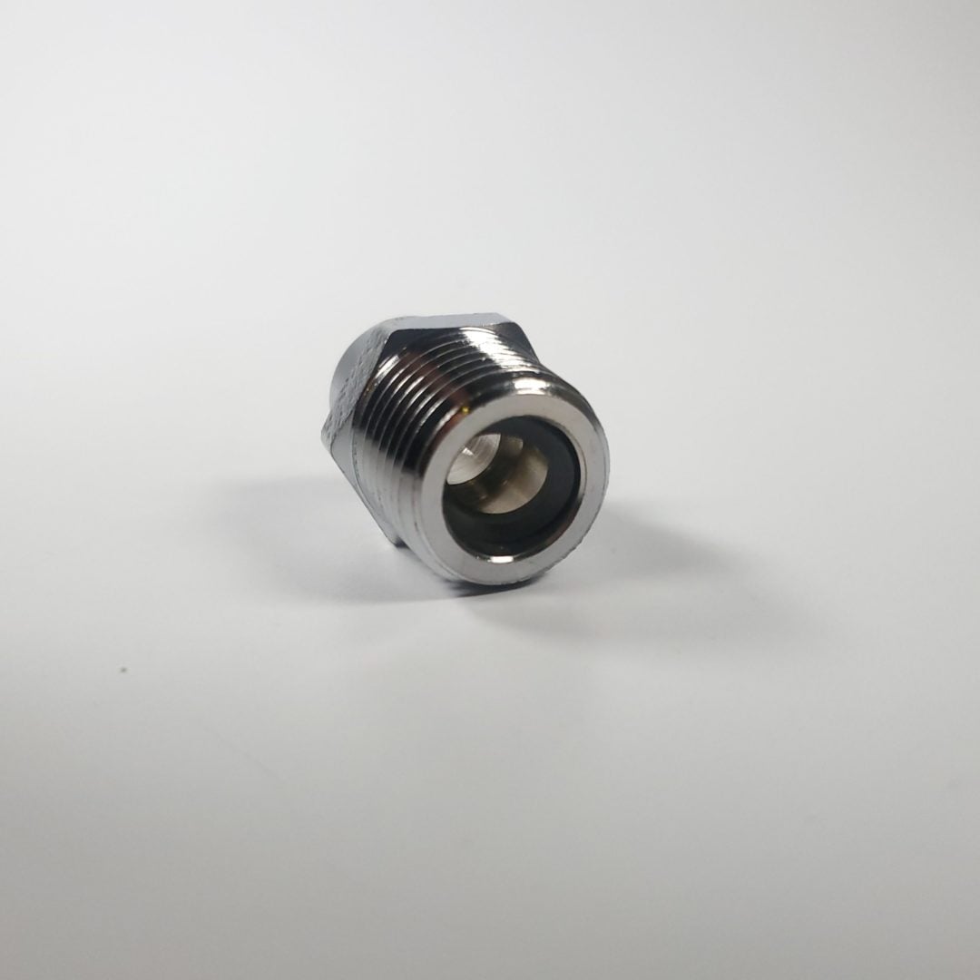 JMF 4338489 - 1/2" MNPT x 3/8" Female Compression Adapter Chrome - LOT ...