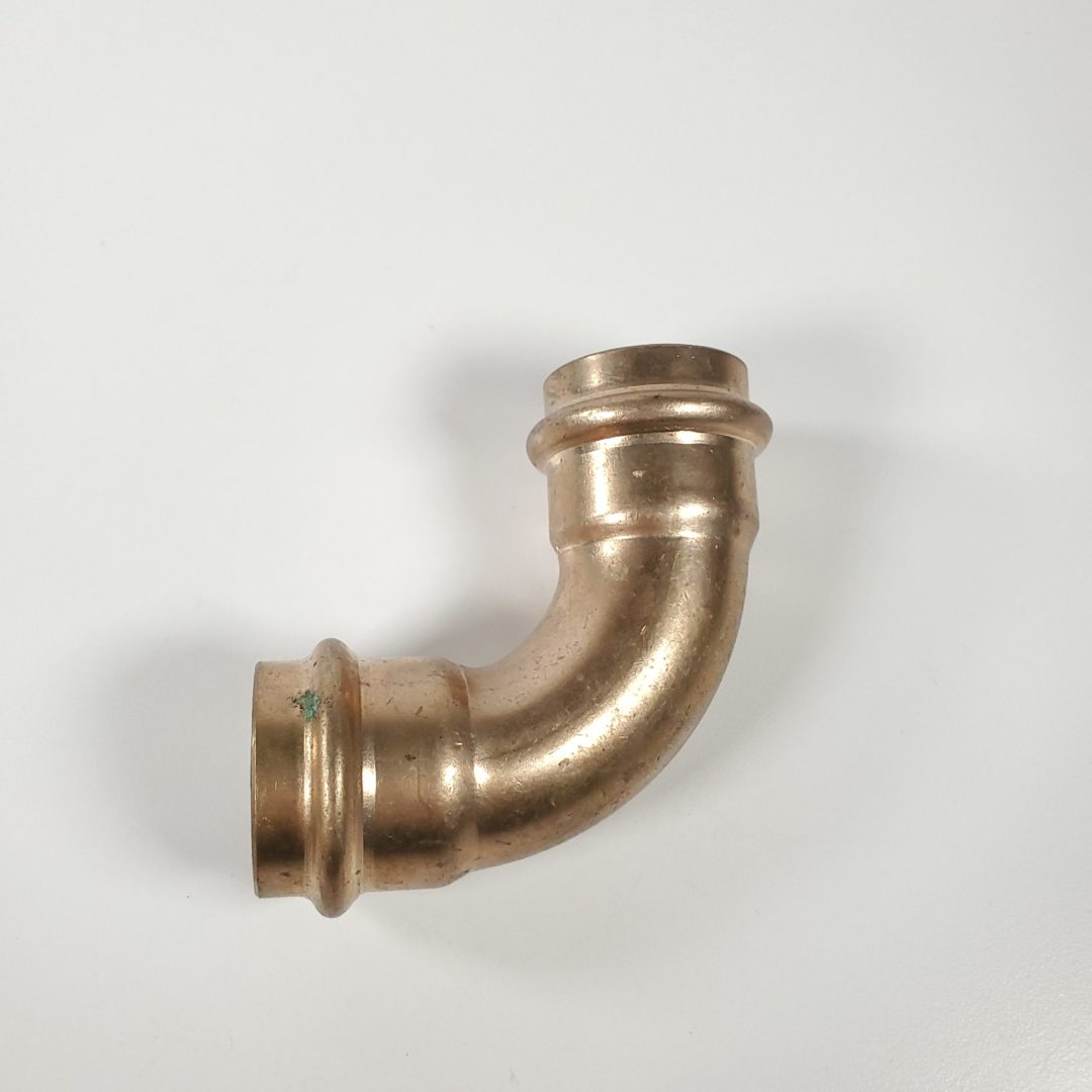 Viega SeaPress 0316 453183 - 28mm 90 Deg Copper/Nickel Press Elbow ...
