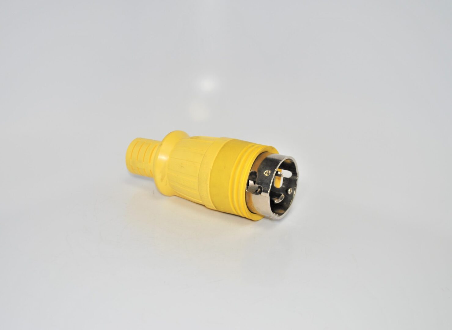 Hubbell HBL63CM65 Marine Boat 50A 125/250V Yellow Twist-Lock Connector ...