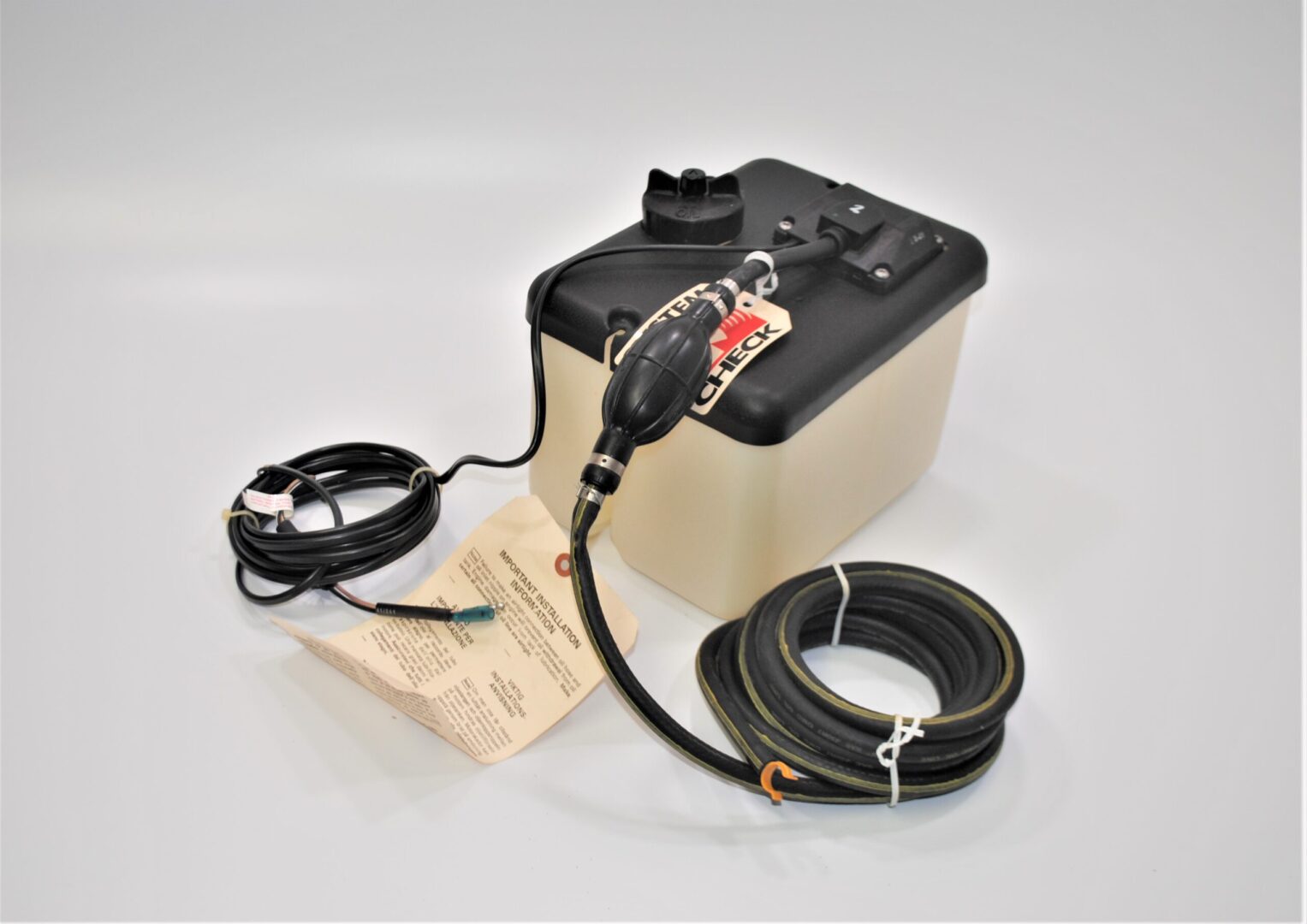 OMC 176787 Outboard Motor 1.8 Gal Remote Oil Tank Kit *REPLACES 177284 ...