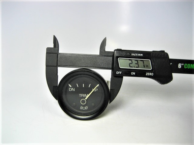 Medallion 10-86 OMC Marine Outboard Sterndrive Black Face Bezel Trim ...