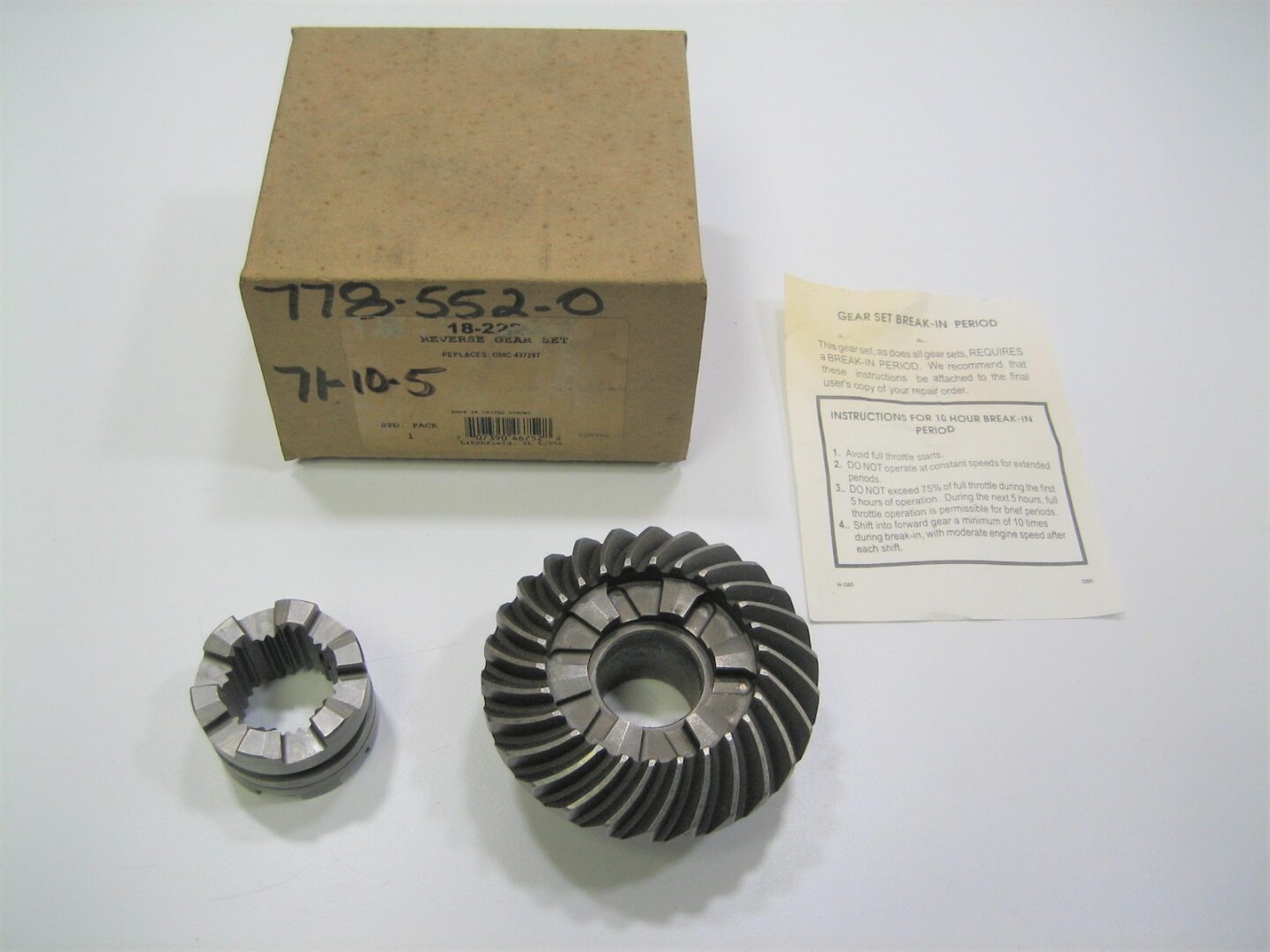 Sierra 18-2220 OMC Outboard / Stringer 800 Inboard Engine Motor Reverse ...