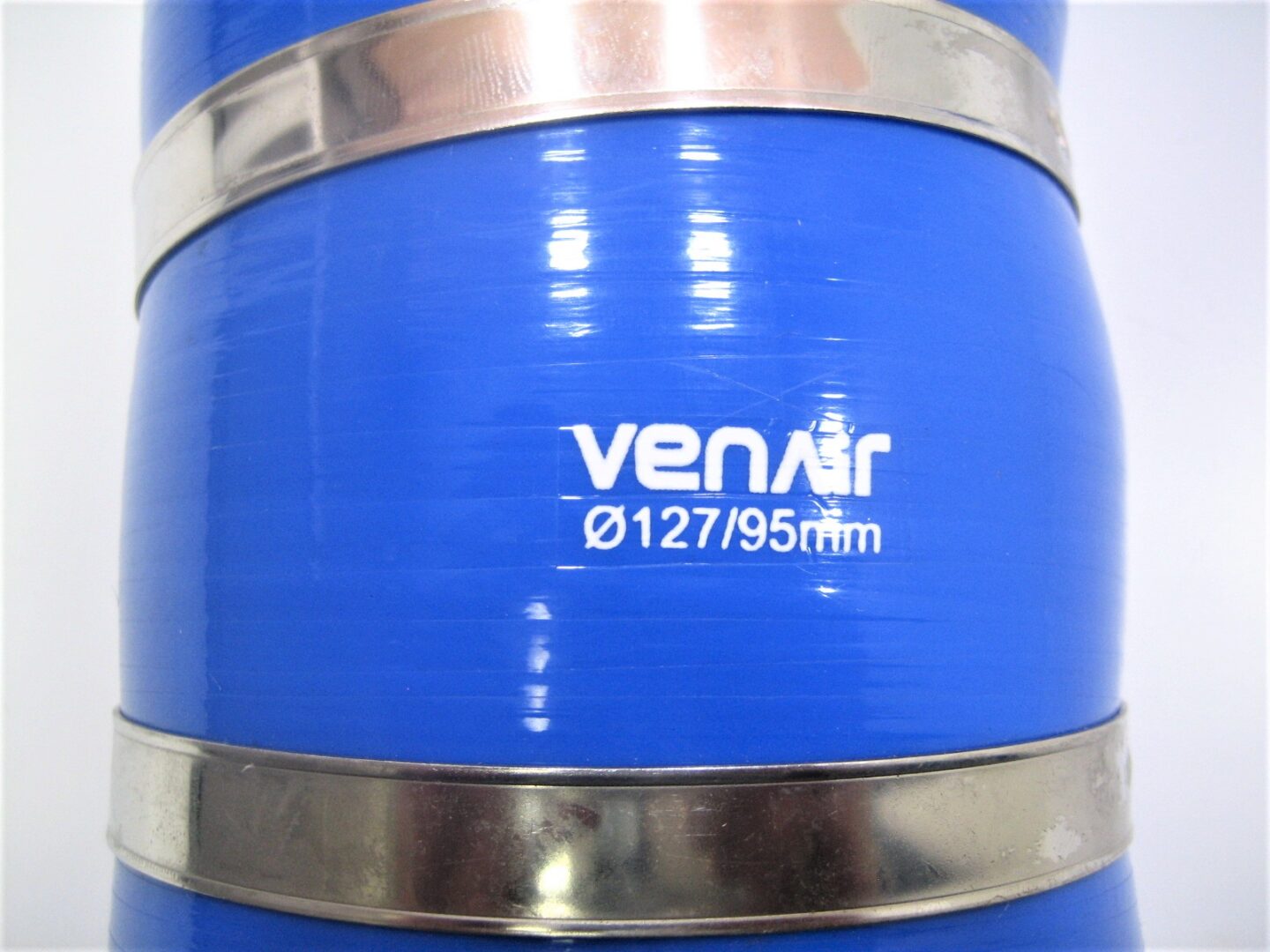 VenAir SIL 240 127/95mm Industrial Silicone 90° Elbow Reducer Adapter ...
