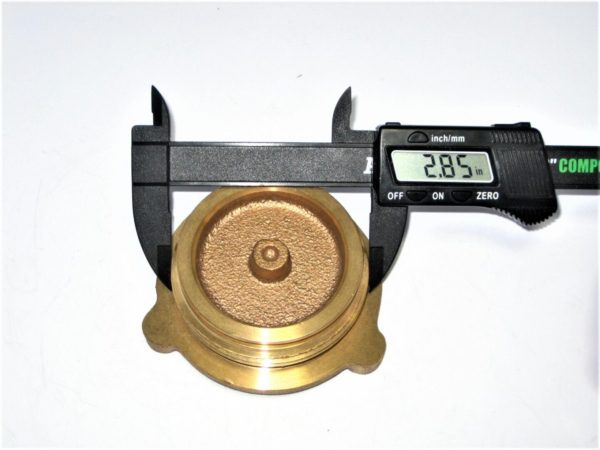Groco ARG-1001-C Marine Raw Water Intake Bronze Strainer Cap *FOR ARG ...