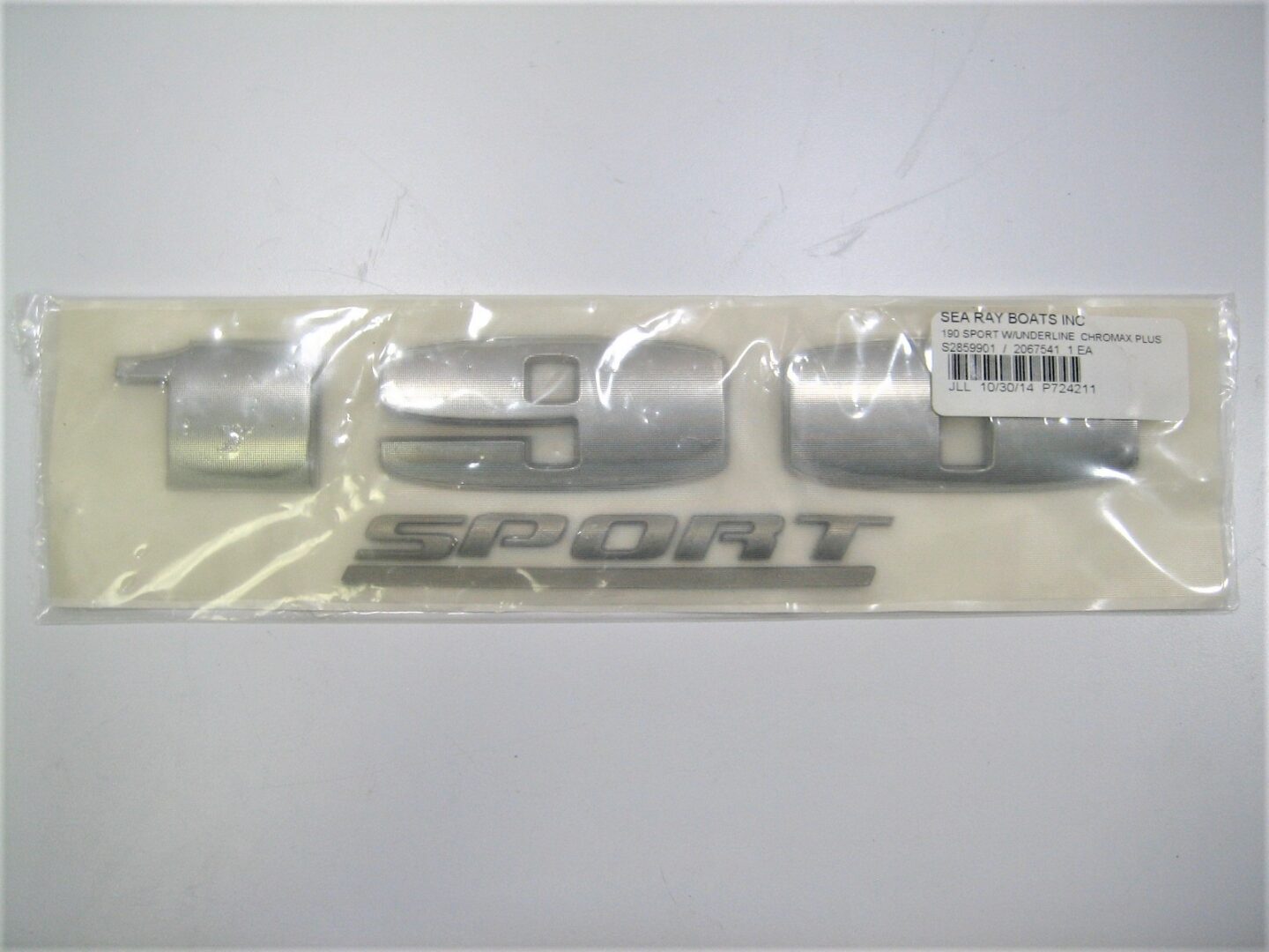 Sea Ray 2859901 2067541 190 Sport Chromax Raised Design OEM Decal ...
