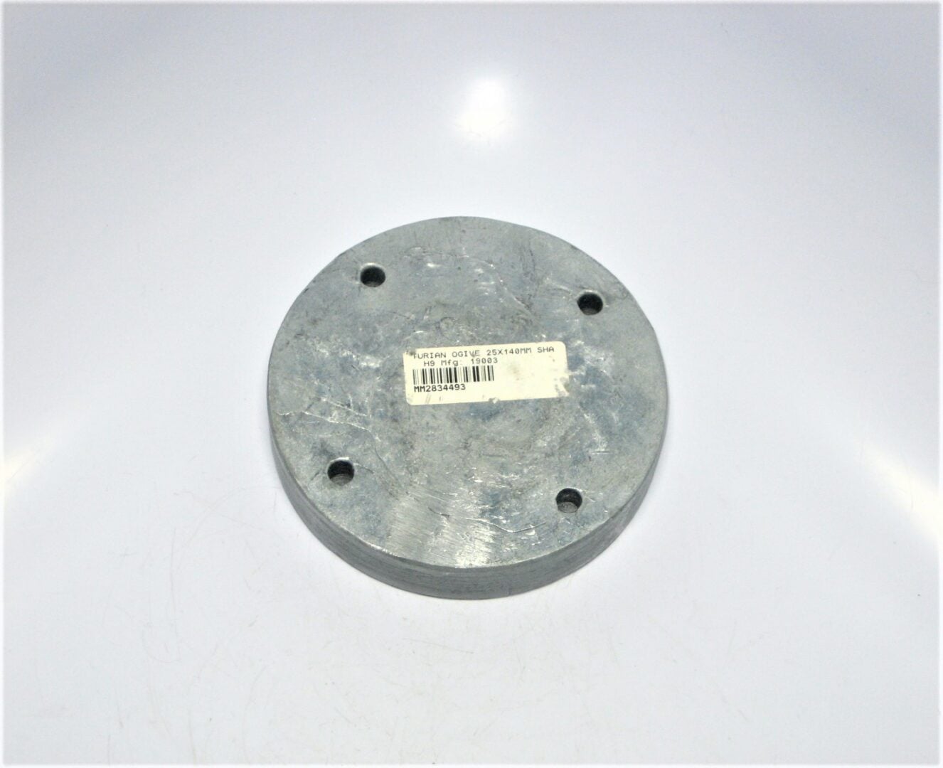 Turian 19003 Azimut Marine Yacht Engine Motor 25x140mm Propeller Zinc ...