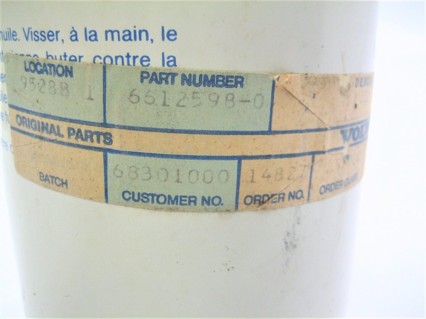 Volvo Penta 6612598 Marine D42A Engine Motor OEM Oil Filter *REPLACES ...
