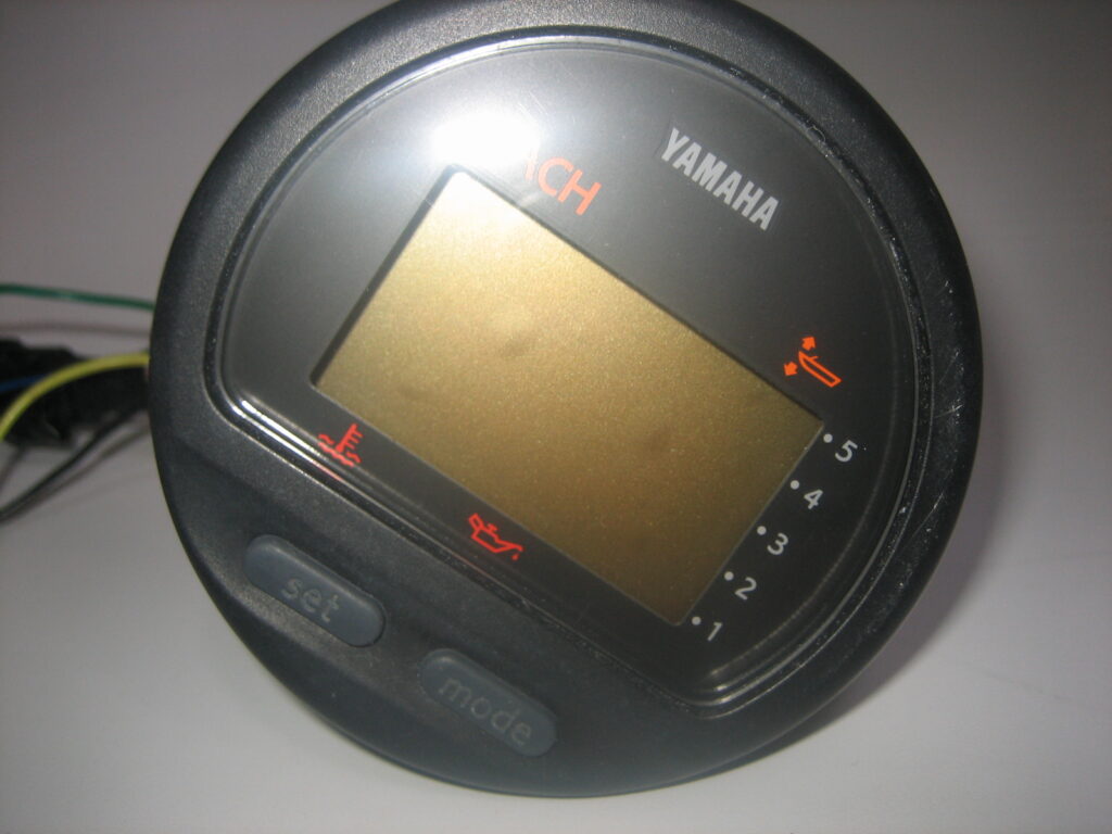 Yamaha Digital Multifunction *TACH TACHOMETER* Gauge Display Instrument ...