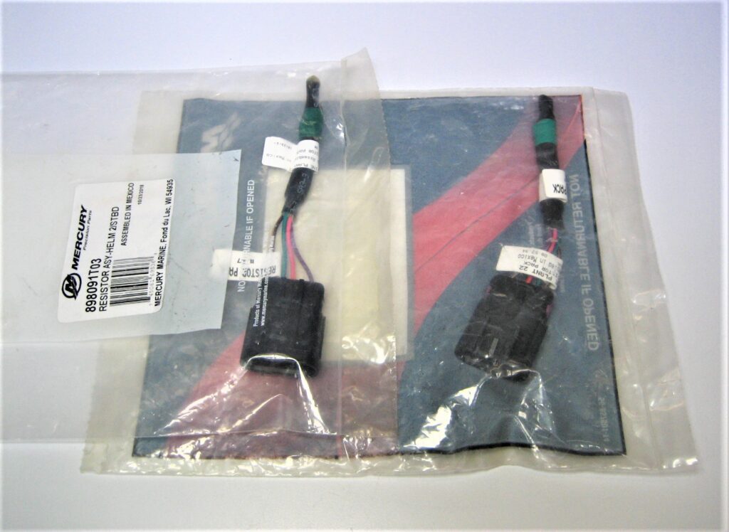 Mercury 898091T03 *QTY 2* OEM SmartCraft Joystick Piloting Resistor ...