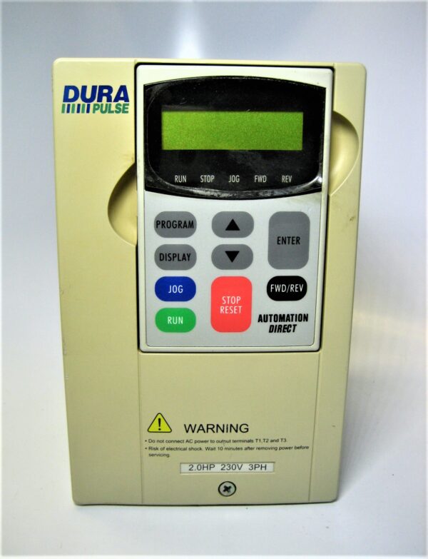 DURApulse GS3-22-P0 Automation Direct 230V 2HP 3-Phase AC General ...