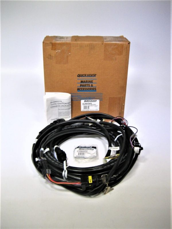 Quicksilver 84-896537K20 OEM NEW Mercury 14-Pin 20' Ignition Key Switch ...