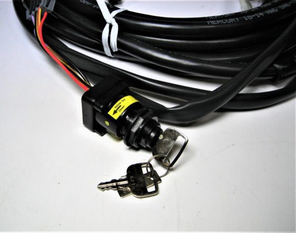 Quicksilver 84-896537K20 OEM NEW Mercury 14-Pin 20' Ignition Key Switch ...