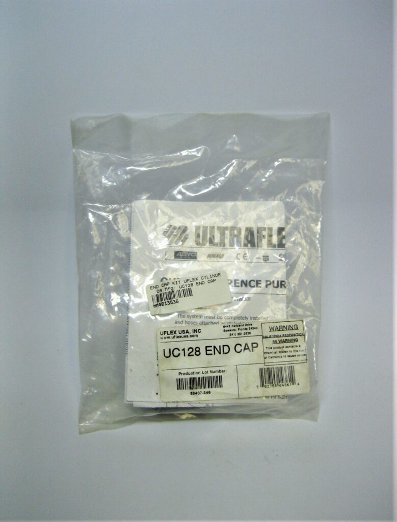 UFlex UC128 End Cap & Seal NEW for UC128-OBF / SVS Marine Outboard ...
