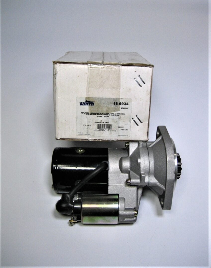 Sierra 18-6934 ~NEW~ Yanmar / Hitachi Starter *for 2TR16 & 2TR19 Diesel ...
