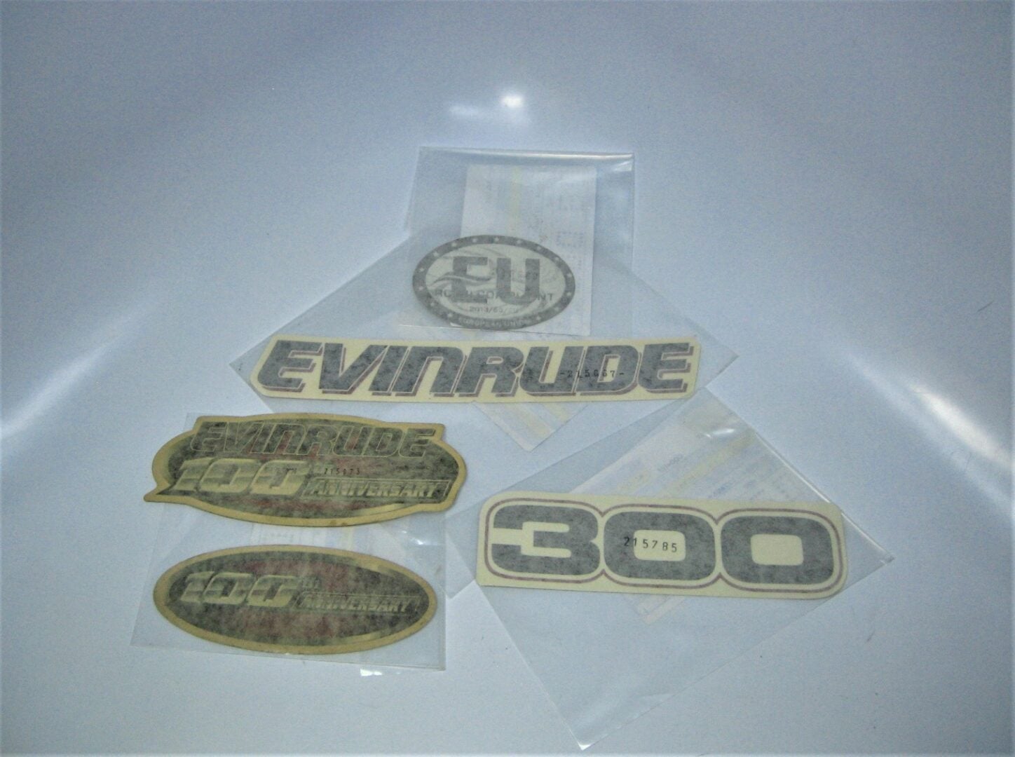 Evinrude *QTY 5* ~NEW~ 100th Anniversary 300HP Outboard EU Compliant ...
