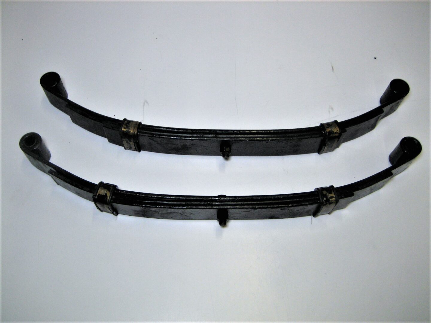 DX-720 *QTY 2* 20" Double-Eye 3-Leaf Springs for Smaller 1000# Axles ...