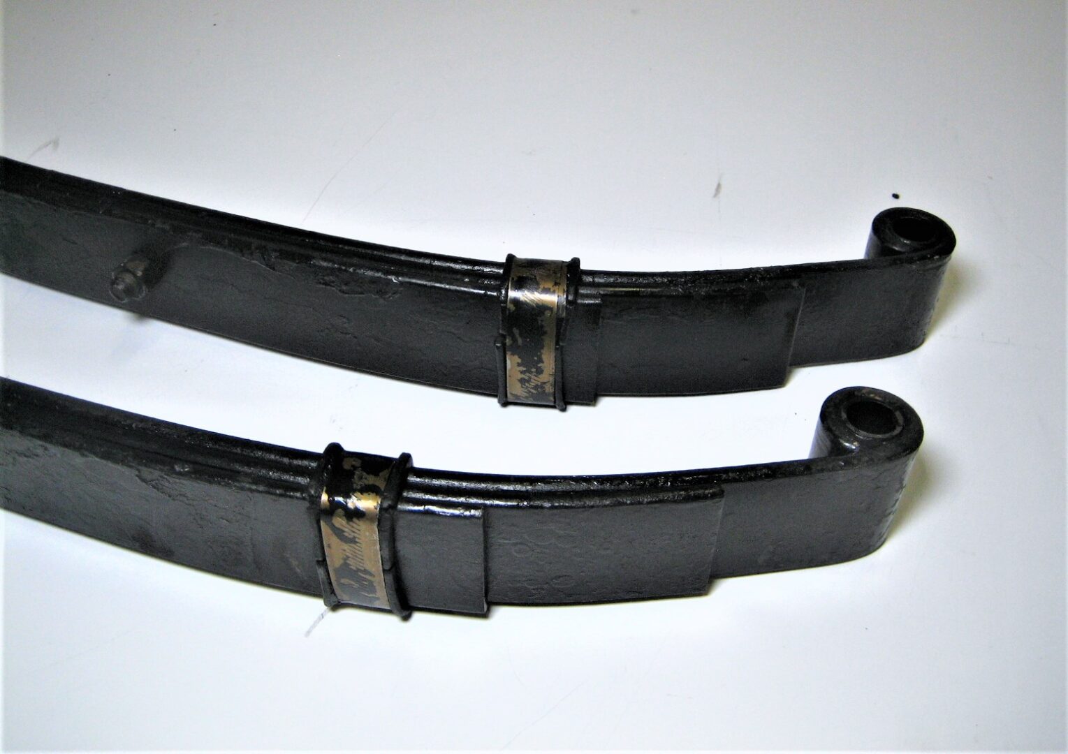 DX-720 *QTY 2* 20" Double-Eye 3-Leaf Springs for Smaller 1000# Axles ...