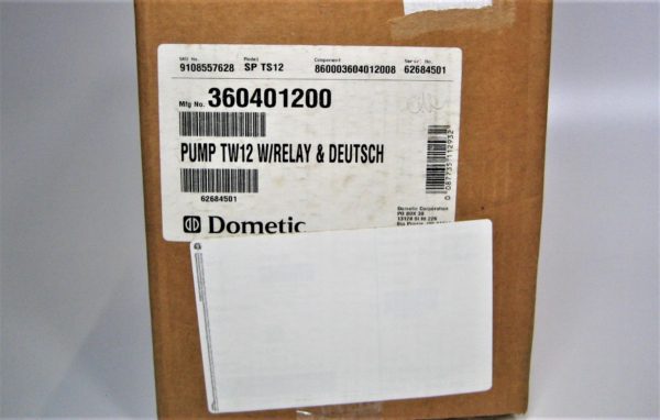 Dometic 360401200 ~NEW~ 12V / 8A T Series VacuFlush Marine Waste ...