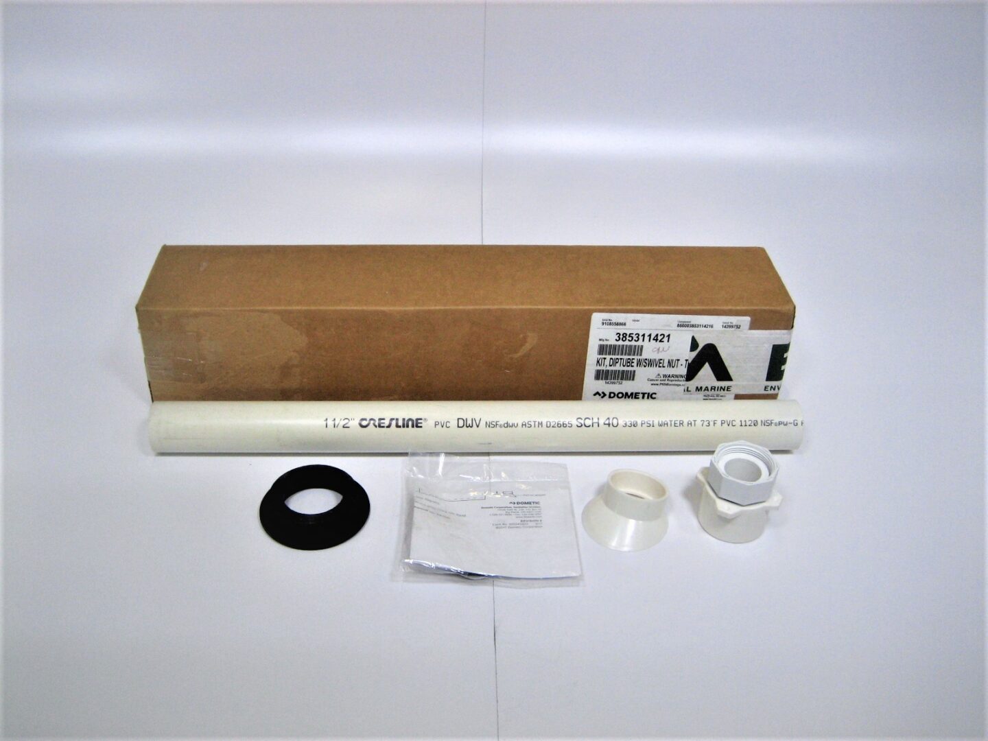 Dometic / Sealand 385311421 ~NEW~ Vacuum Holding Tank Diptube w/ Swivel ...