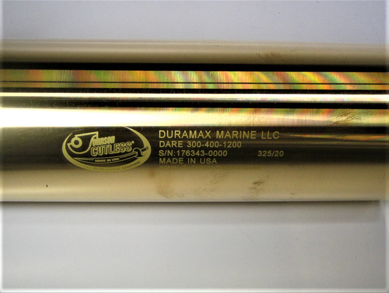 Johnson Duramax 300-400-1200 ~NEW~ DARE Marine Cutlass Bearing - 3" x 4 ...
