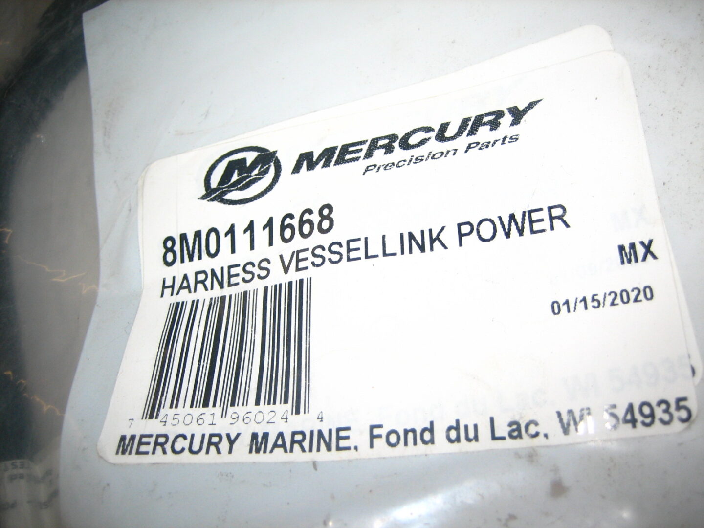 Mercury 8M0111668 Harness Assembly - 4 Pin Power to Smartcraft *Power ...