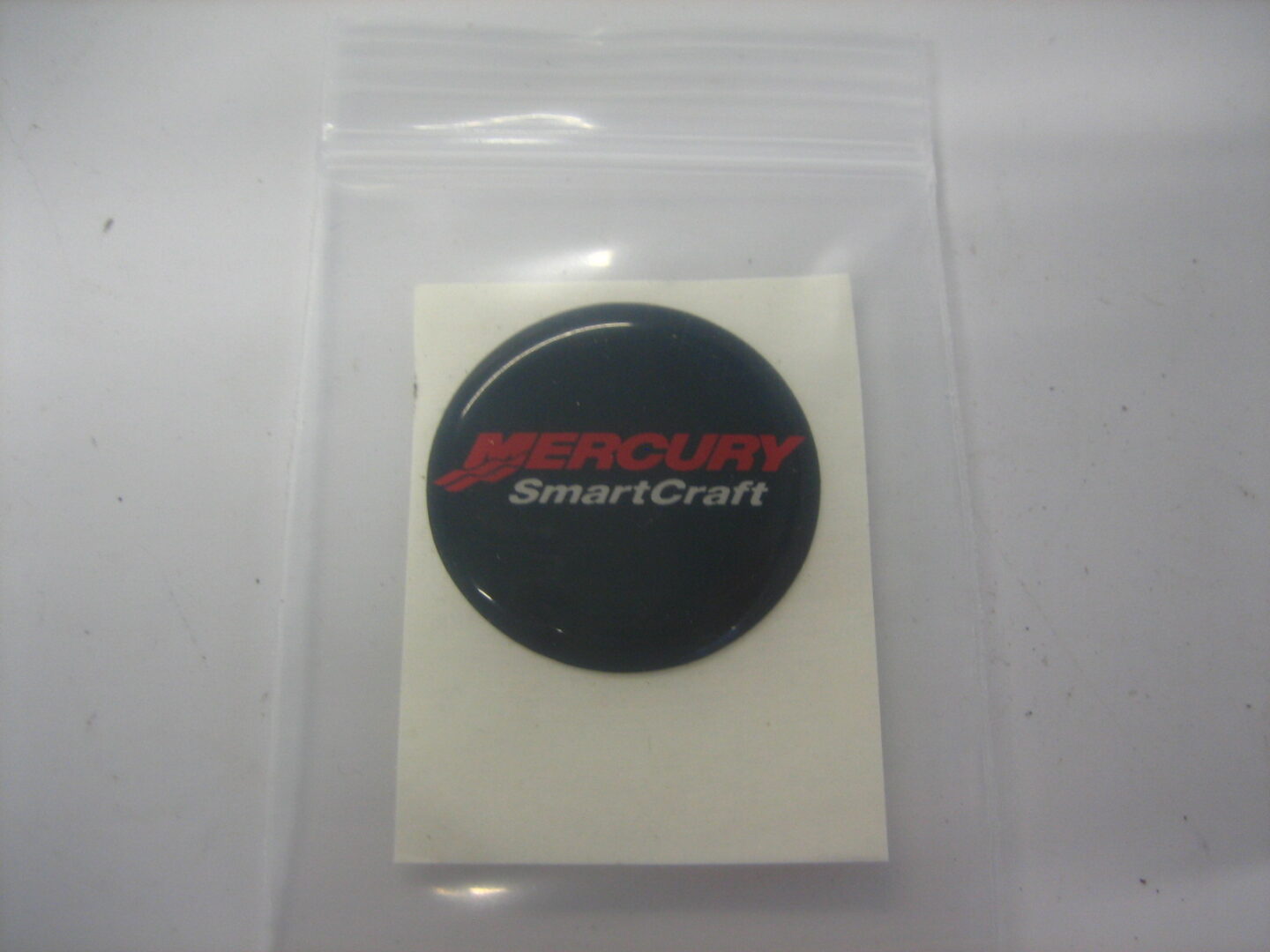 Mercury SmartCraft Round Gel Raised Emblem f/Chrome Verado DTS Control ...